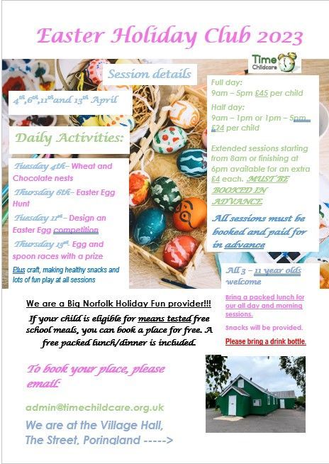 Easter Holiday Club 2023
