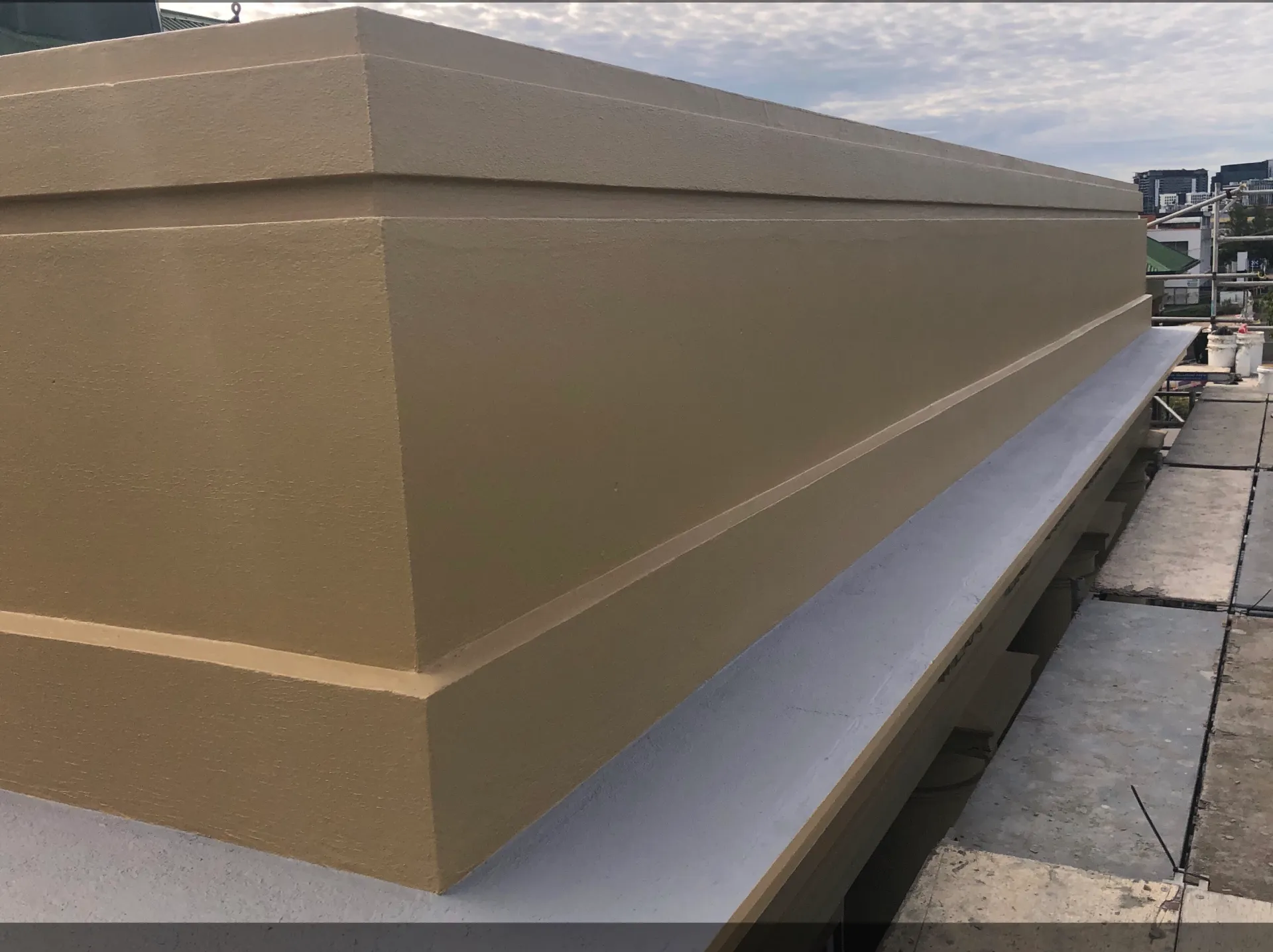 Heritage Listed Building Concrete Repair, Render and Paint.