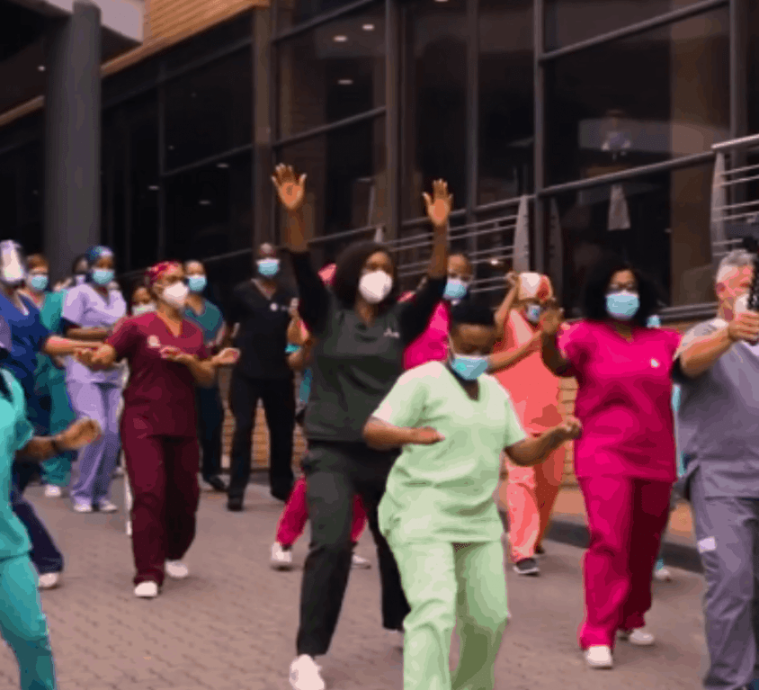 JERUSALEMA DANCE CHALLENGE – NETCARE SUNNINGHILL HOSPITAL