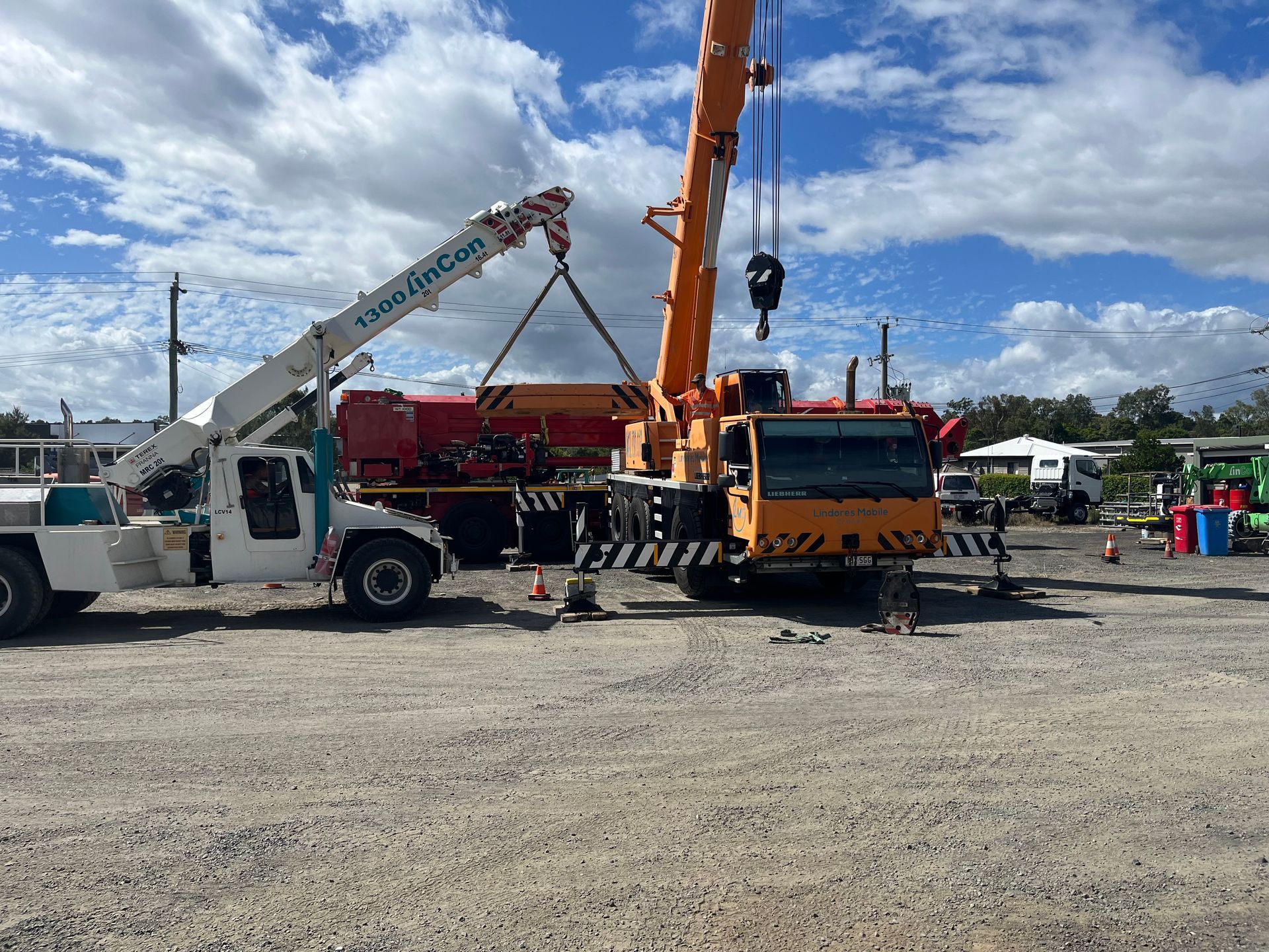 Transporting a Crane