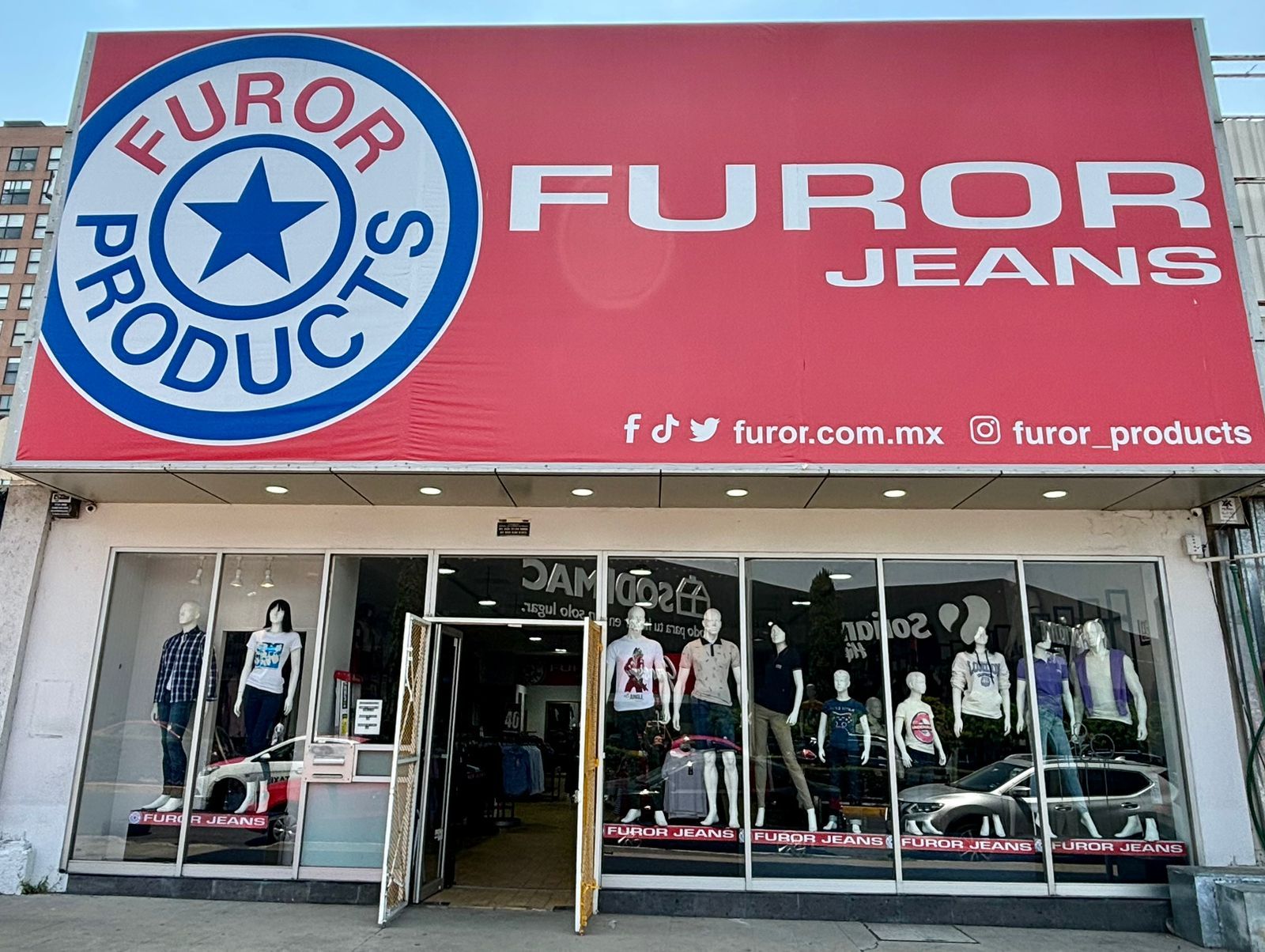 Ubicación de Boutiques Furor | Tiendas Furor Jeans