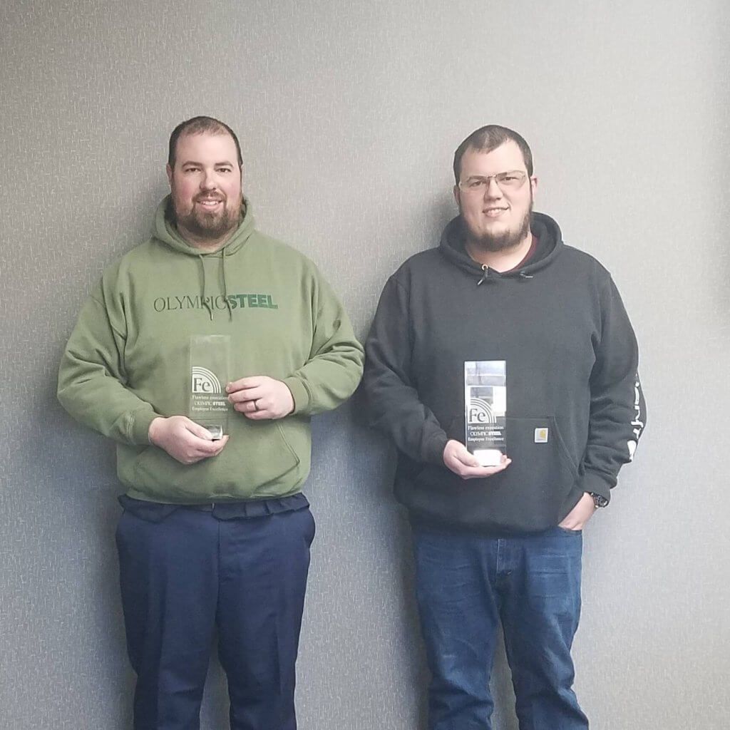 Olympic Steel – Bettendorf, IA: Matt Berglund and Jacob Klauer