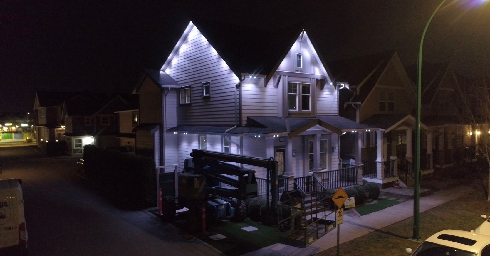Permanent Precision Lighting Systems | Surrey, BC | Precision Gutters