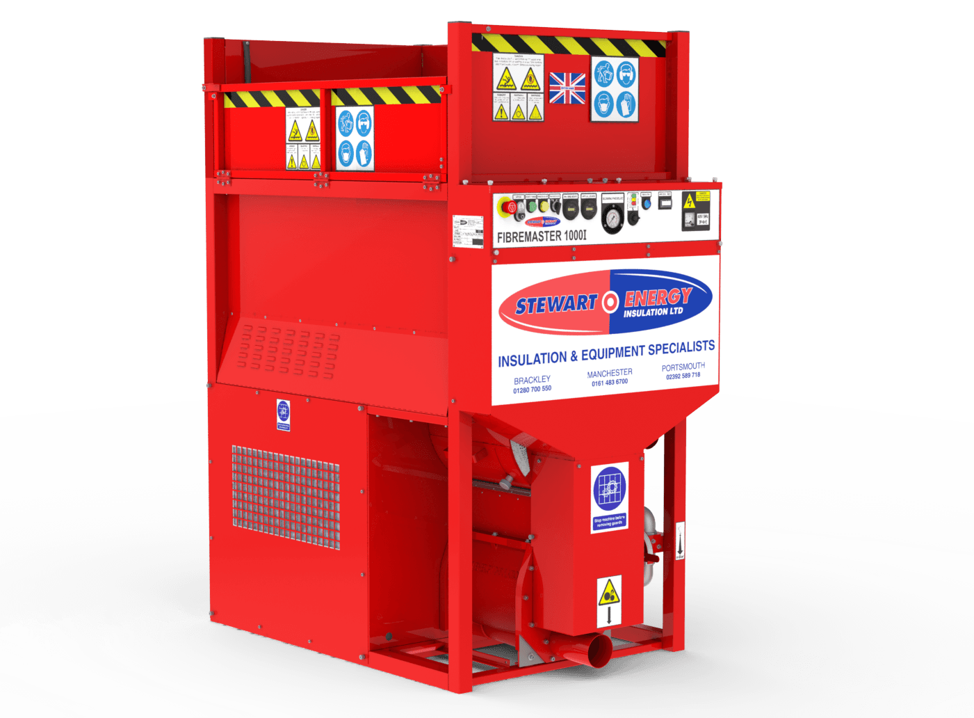 Stewart Energy Cavity Wall Insulation Blowing Machines