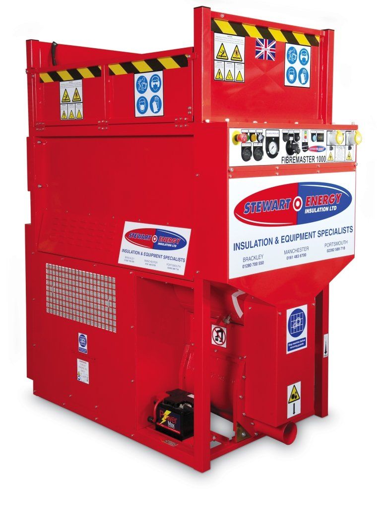 Stewart Energy Cavity Wall Insulation Blowing Machines