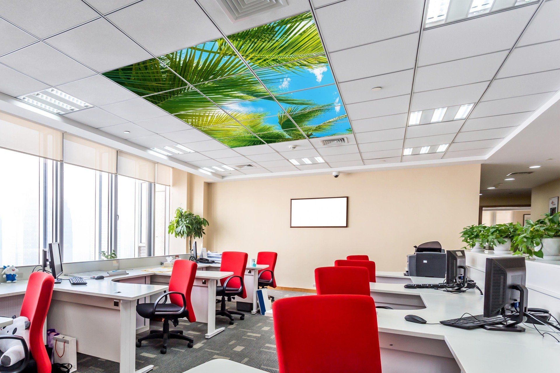 Realistic Sky LED Ceiling Panels, UK | 600x600 | Ceiling Art
