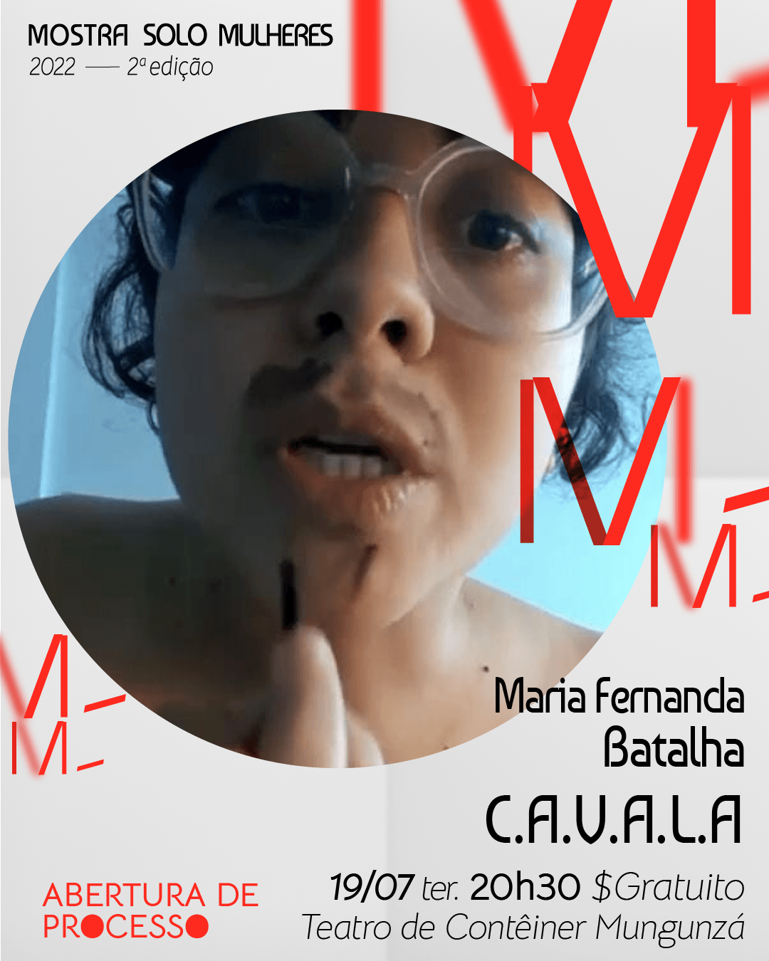 "C.A.V.A.L.A" de MARIA FERNANDA BATALHA [Mostra Solo Mulheres]