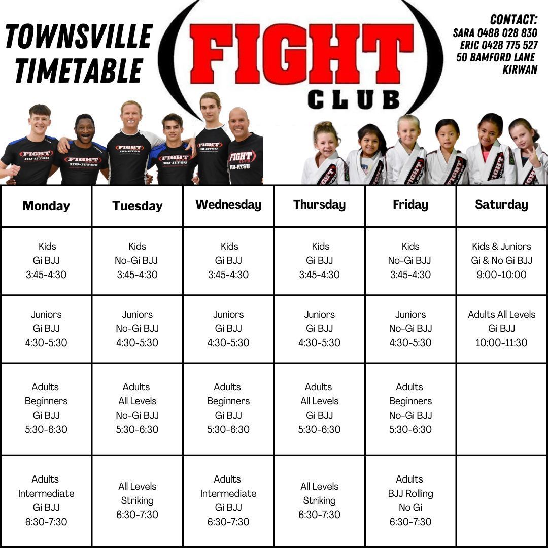 Contact Us | Fight Club Townsville