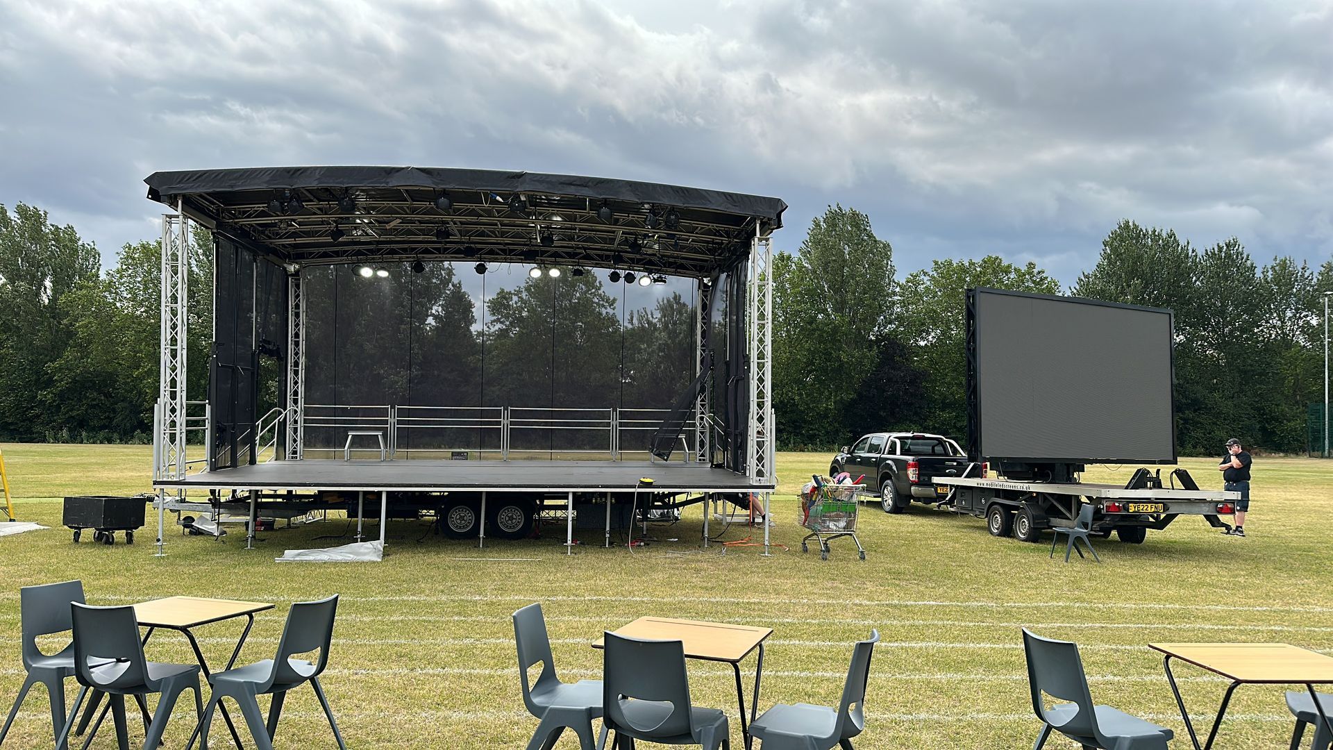 Versatile Stage Hire Solutions for your Event.