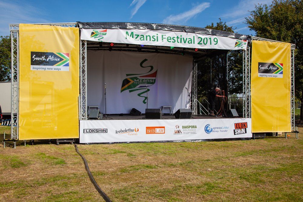 Ideas for Customising your Stage to suit your branding