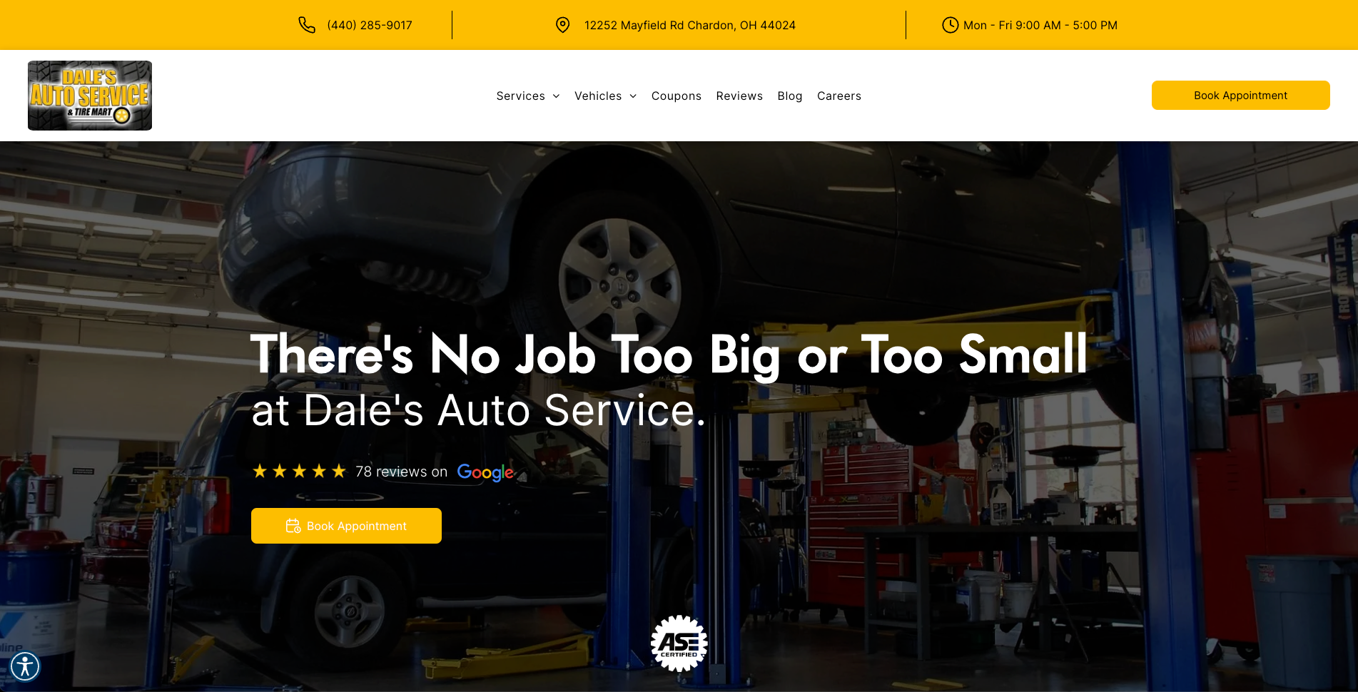 Home | Dale's Auto Service