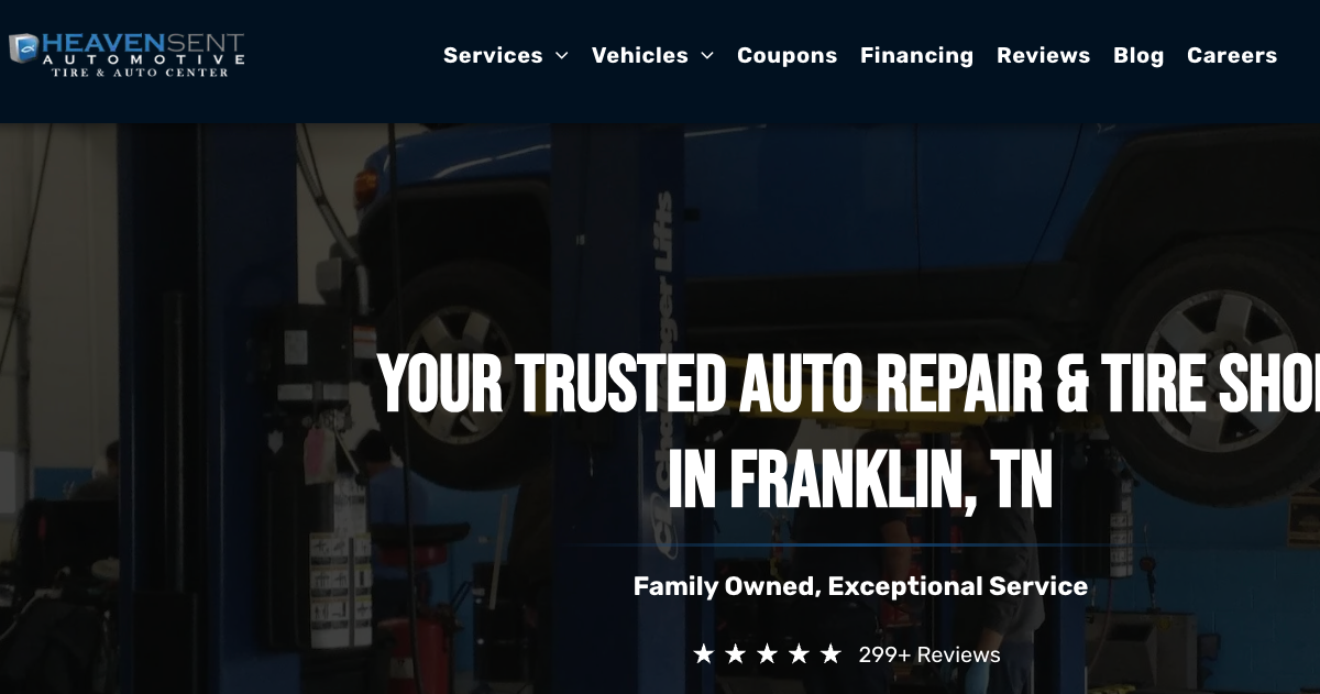 Auto Repair in Franklin, TN | Heaven Sent Automotive