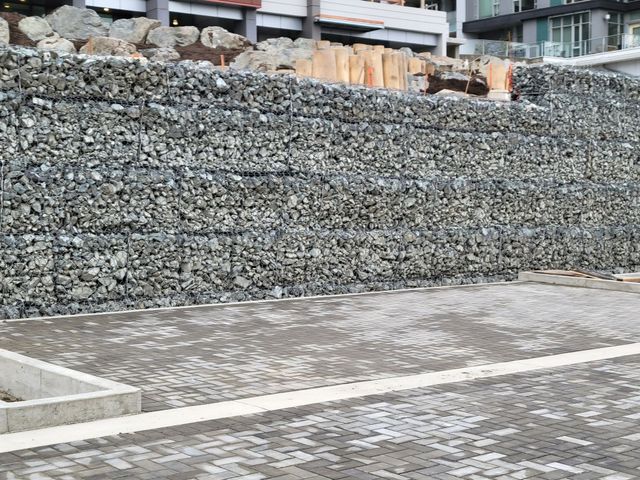 Rubble Stone Retaining Wall Stone Rubble Foundation Walls