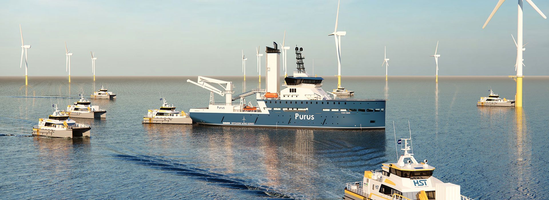 Purus signs order with Damen Shipyards for eight, low-emission vessels ...