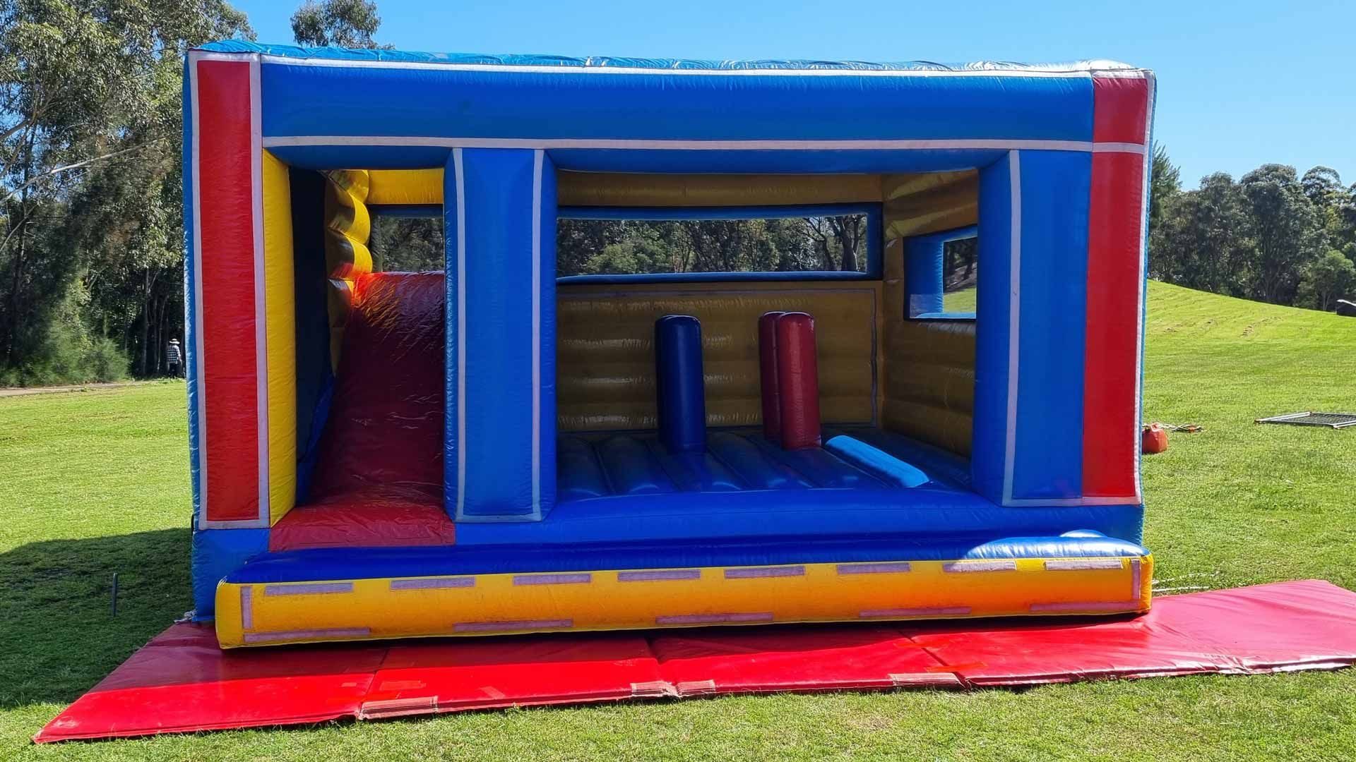JUMPING CASTLES WITH SLIDES