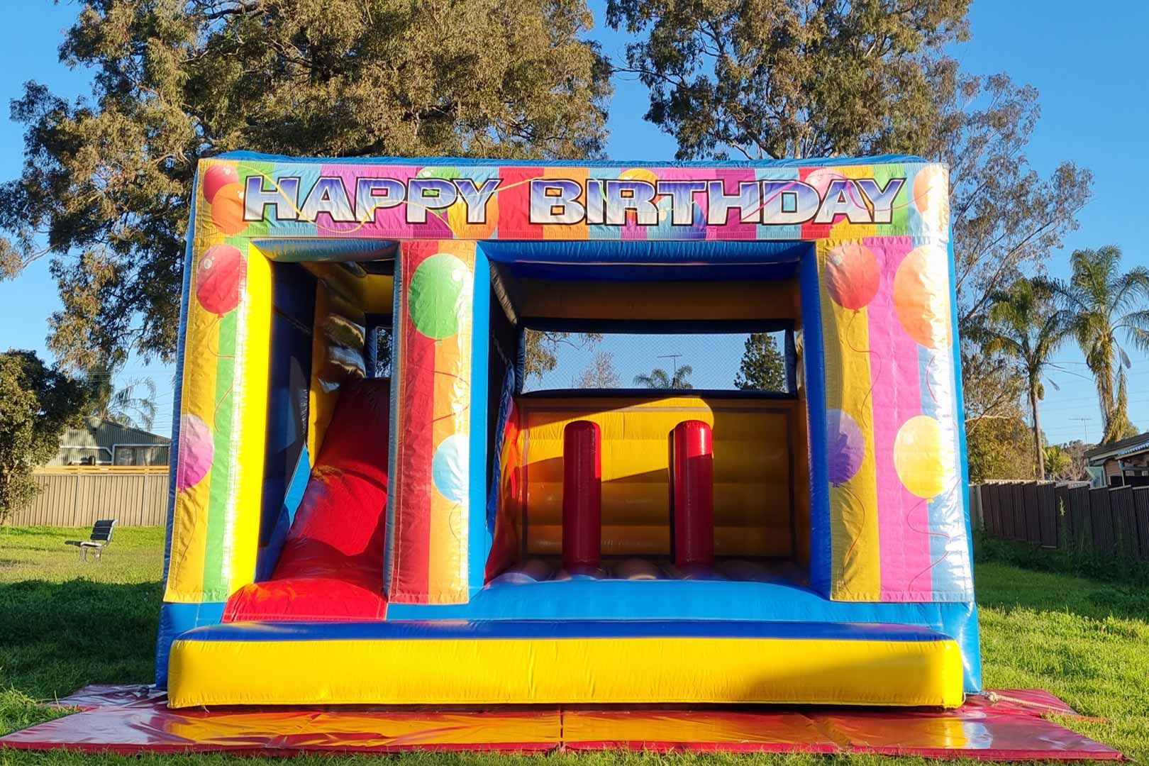 JUMPING CASTLES WITH SLIDES