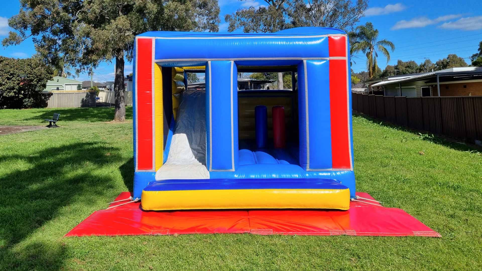 JUMPING CASTLES WITH SLIDES
