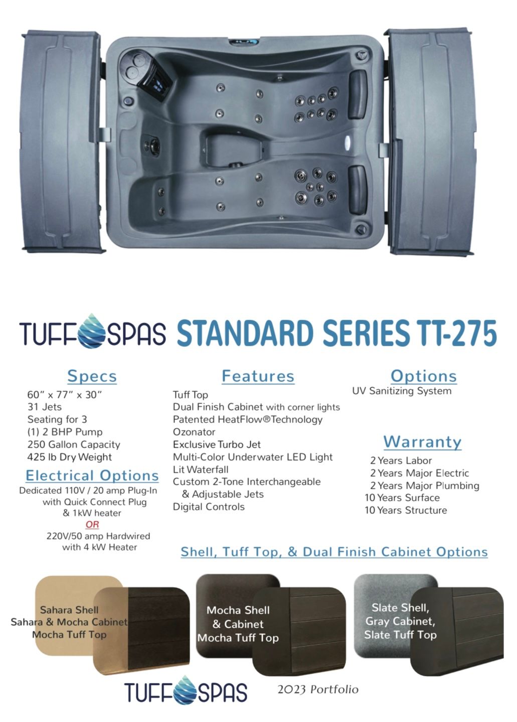 Tuff Spas Standard