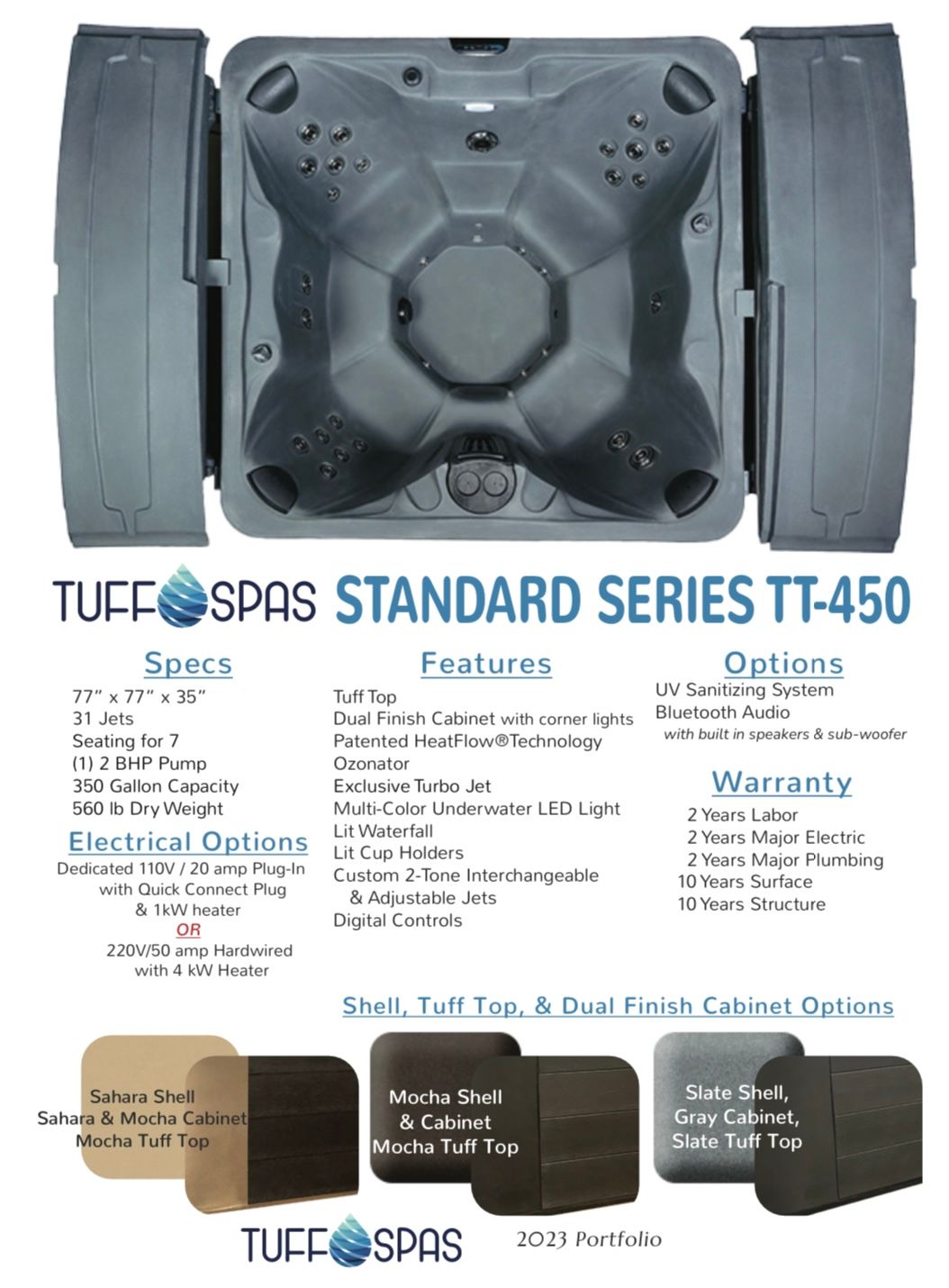 Tuff Spas Standard