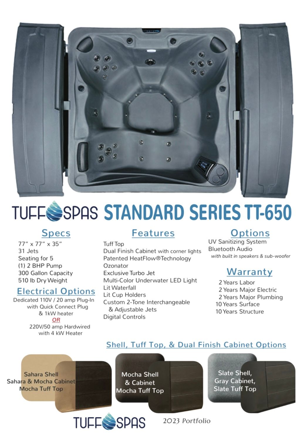 Tuff Spas Standard