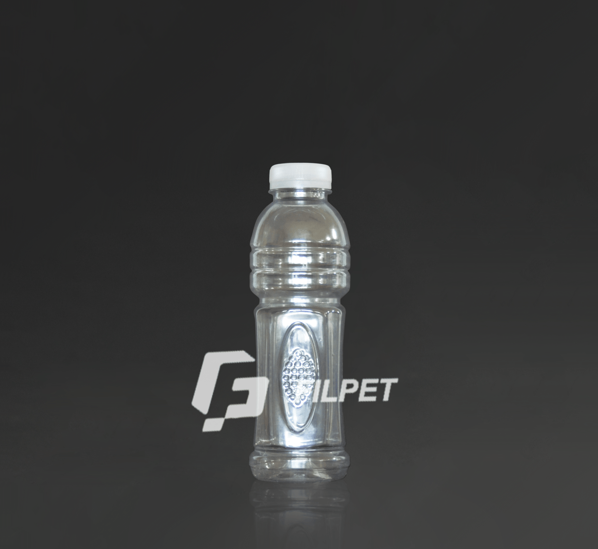 500ml Round Hot-Fill Bottle (Dotted)