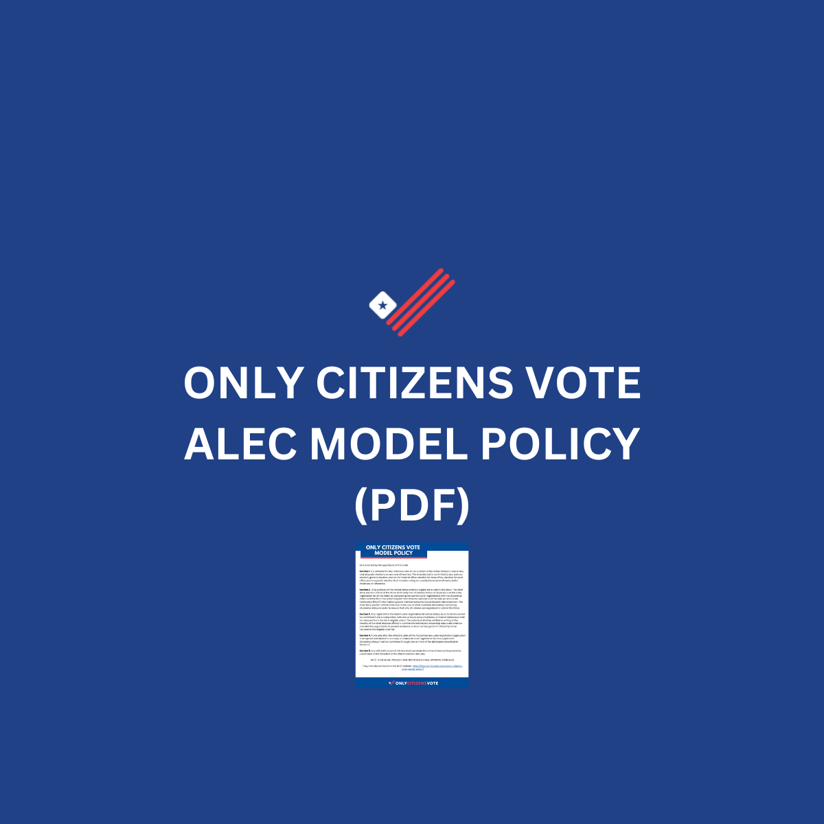 Only Citizens Vote Coalition