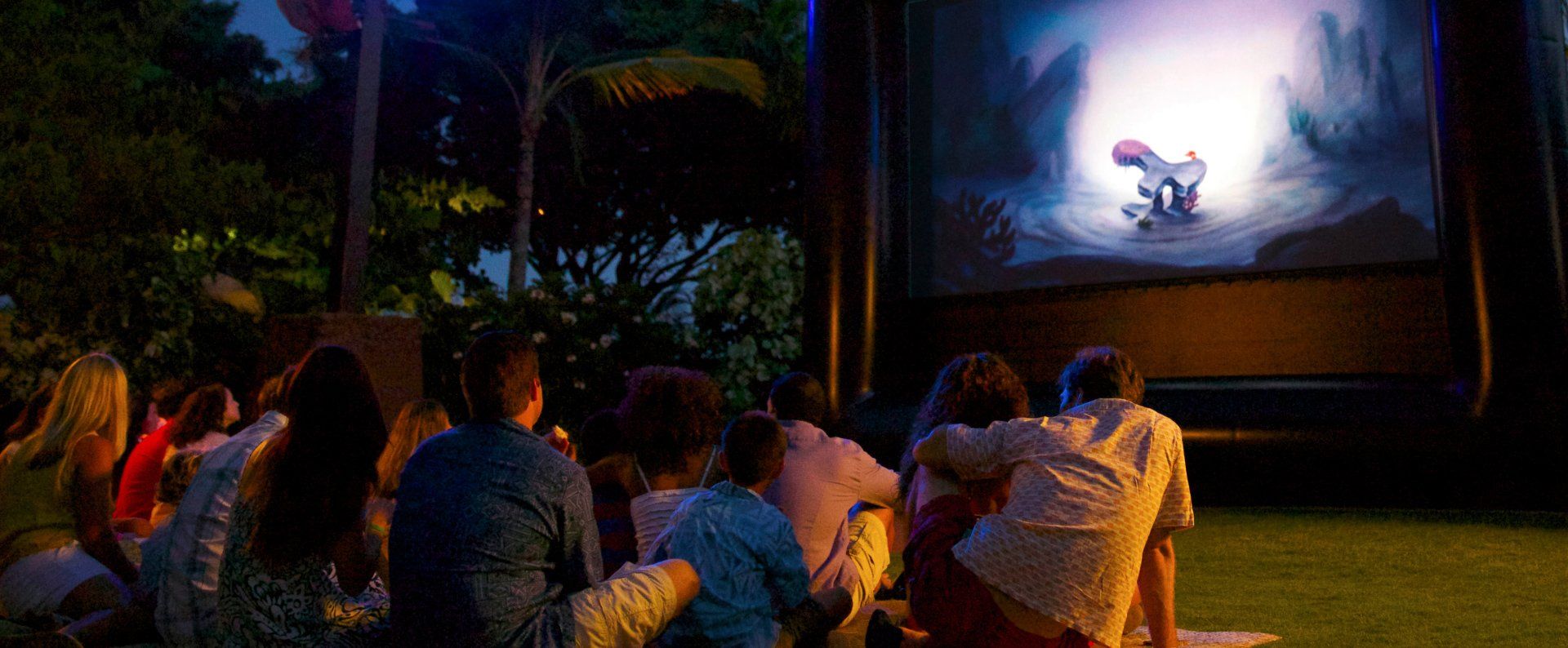 Backyard Movie Package | Outdoor Movie Screen Rental