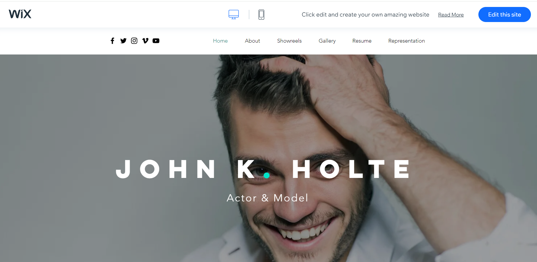 6 Best Website Builders for Actors + Tips for Designing an Actor Website