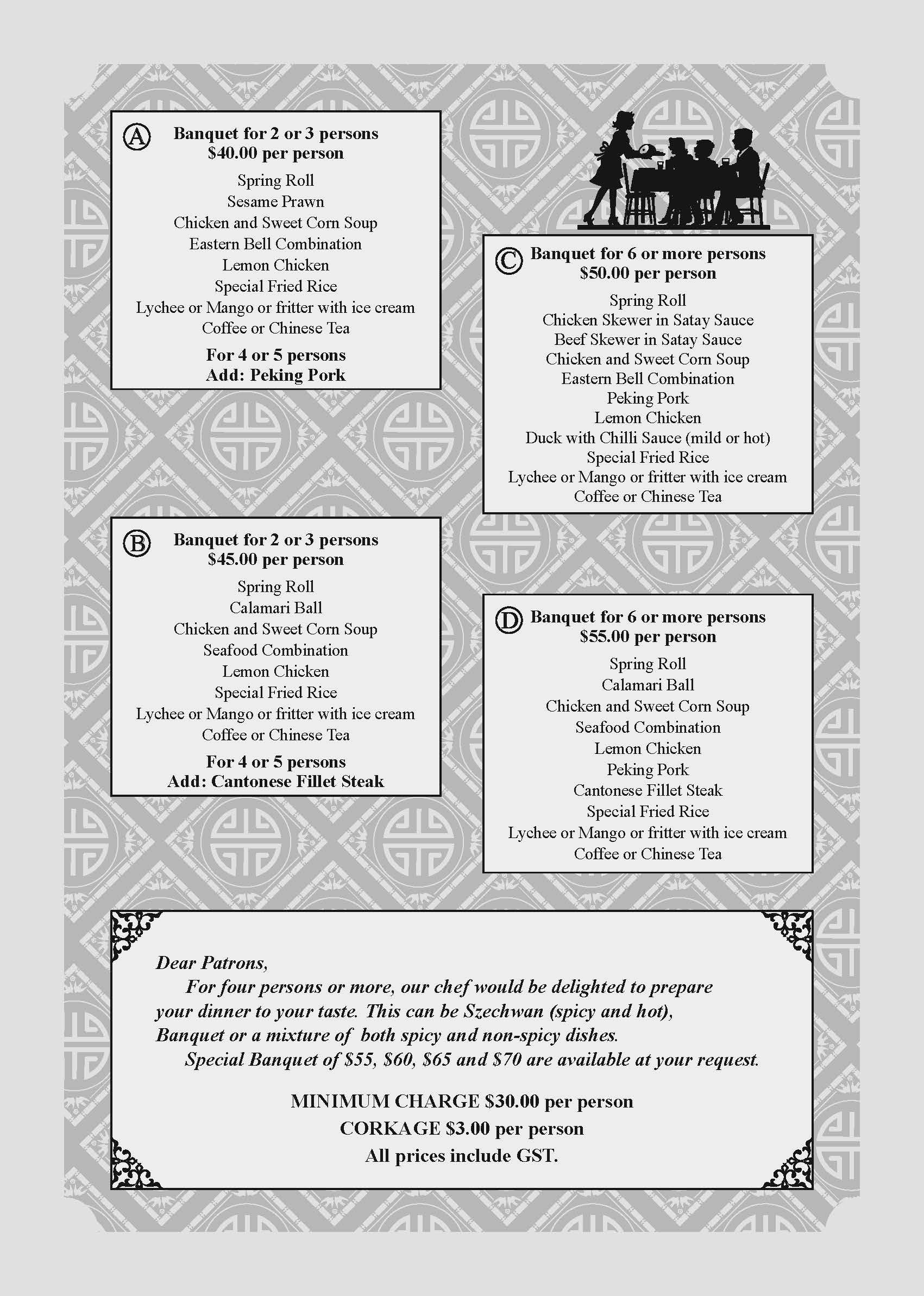 Chinese take away Balwyn - Eastern Bell Chinese Restaurant