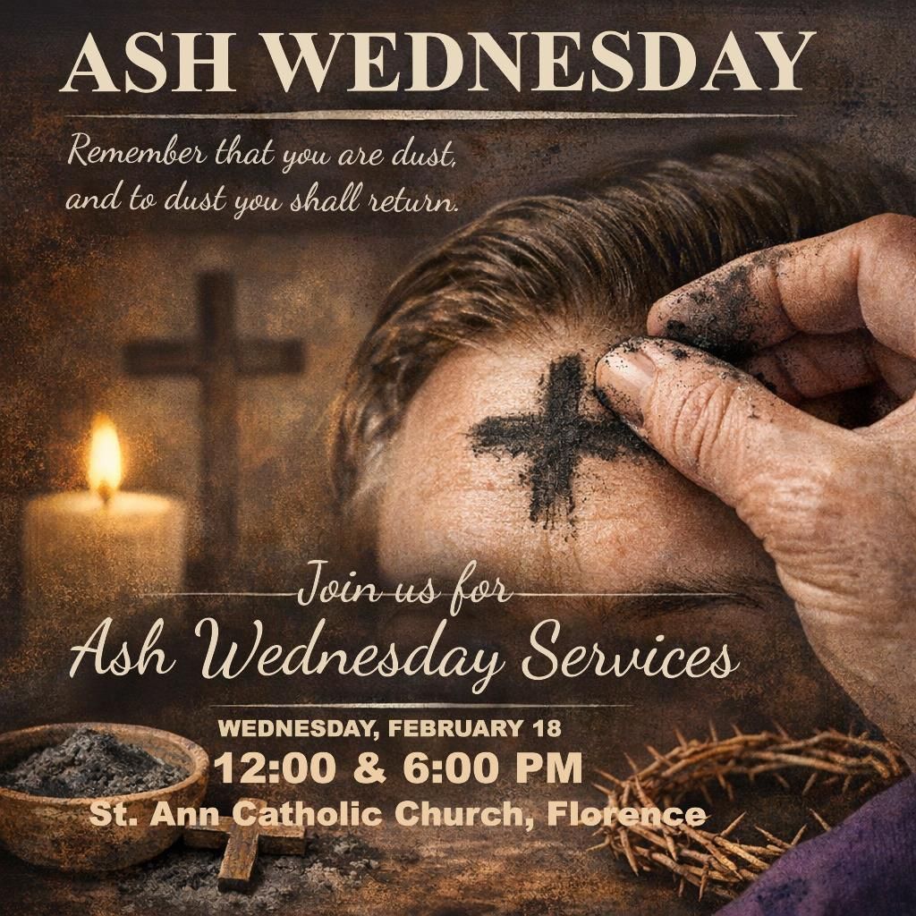 Feb. 18: Ash Wednesday, First Day of Lent