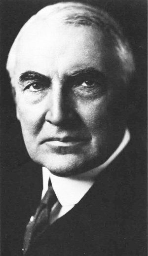 Warren Harding Handsome