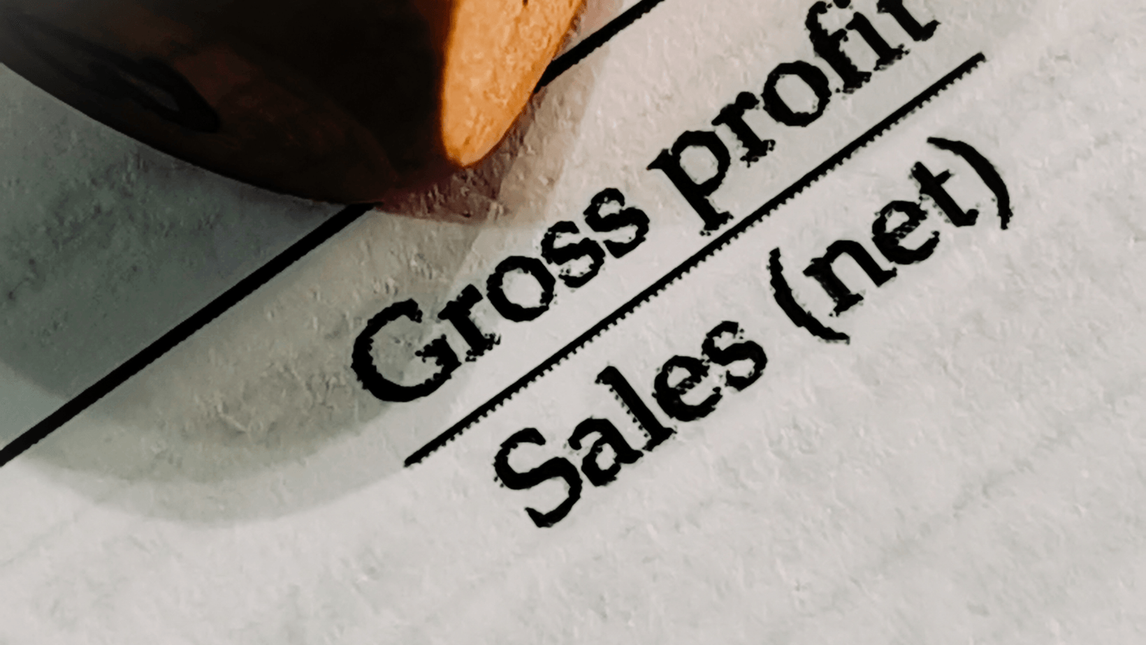 Is your cost of sales affecting your gross profit?