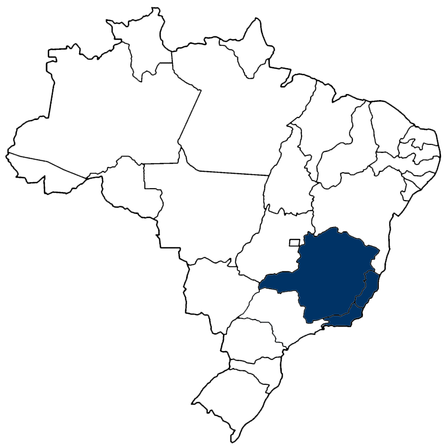 Mapa Imprimible En Blanco De Los Estados Y Capitales Del Sureste