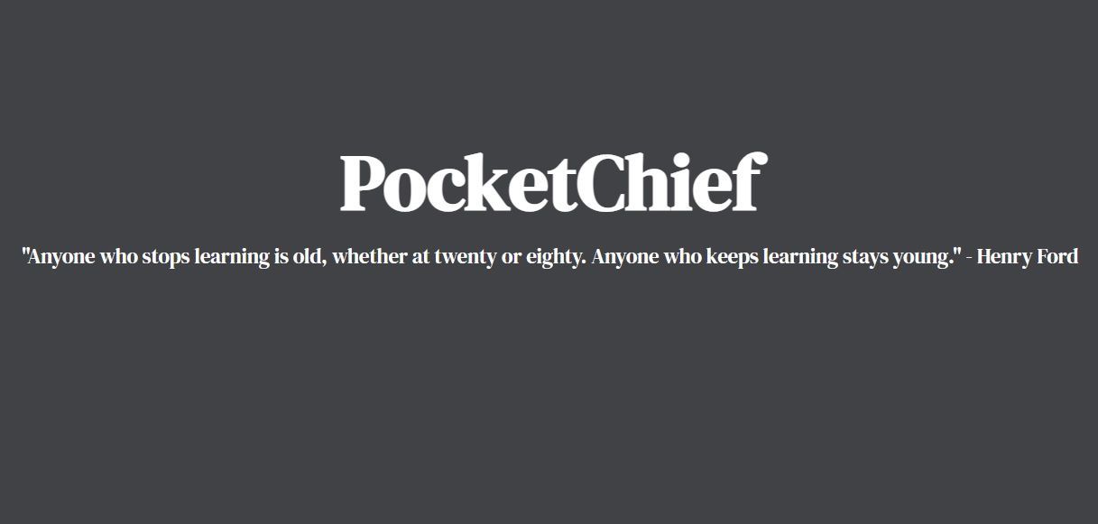 PocketChief