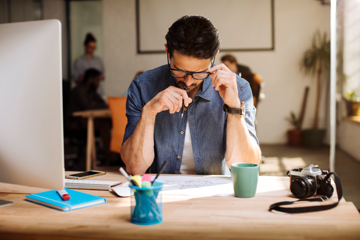 Being Focused: Positively impacts your visible wellbeing