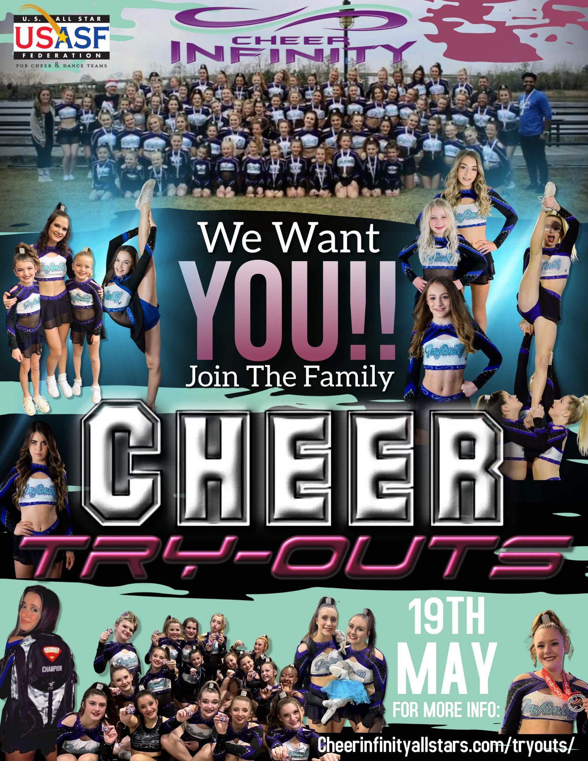 Elite Cheer Program | Wilmington, NC | Cheer Infinity Allstars