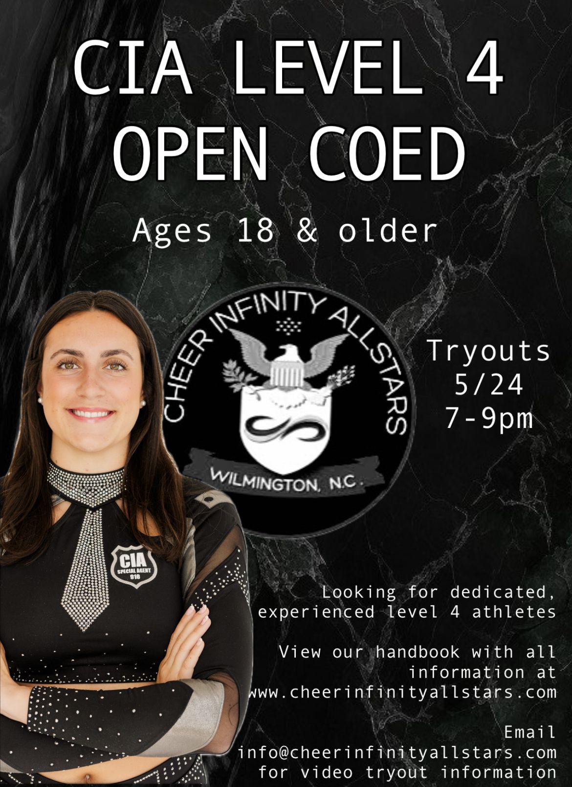 Elite Cheer Program | Wilmington, NC | Cheer Infinity Allstars