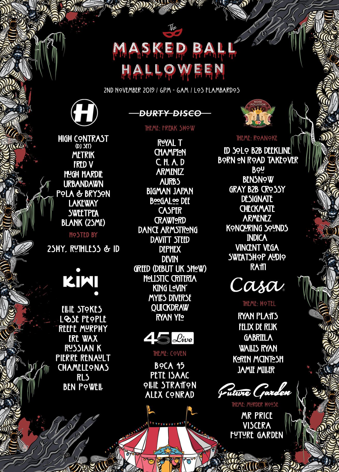 Win Tickets To The Halloween Masked Ball 2019