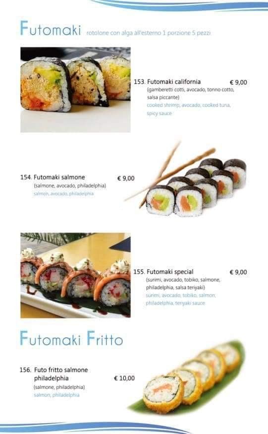 Piatti di sashimi, ramen e nigiri | Genova (GE) | Marina Sushi