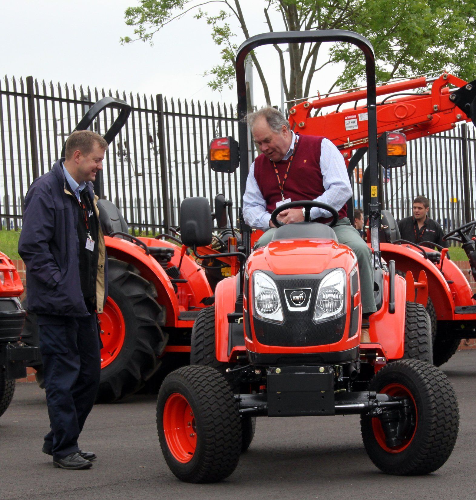 The Launch Of Kioti Tractors At FarmServe.