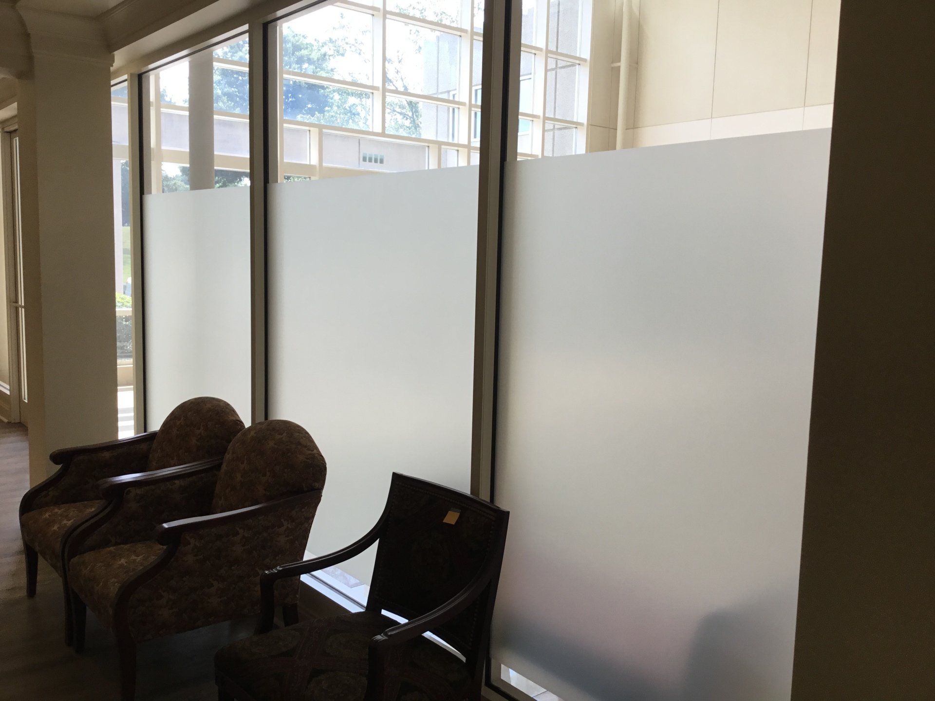 Decorative Window Film Installation & Interior Drapery Atlanta GA at ...