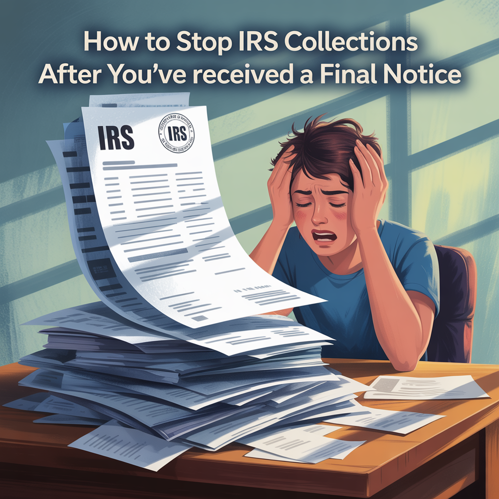 Stop IRS Collections After Final Notice | Oklahoma Tax Help