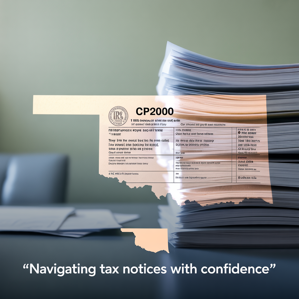 IRS CP2000 Notice in Oklahoma | Underreported Income Letter Explained