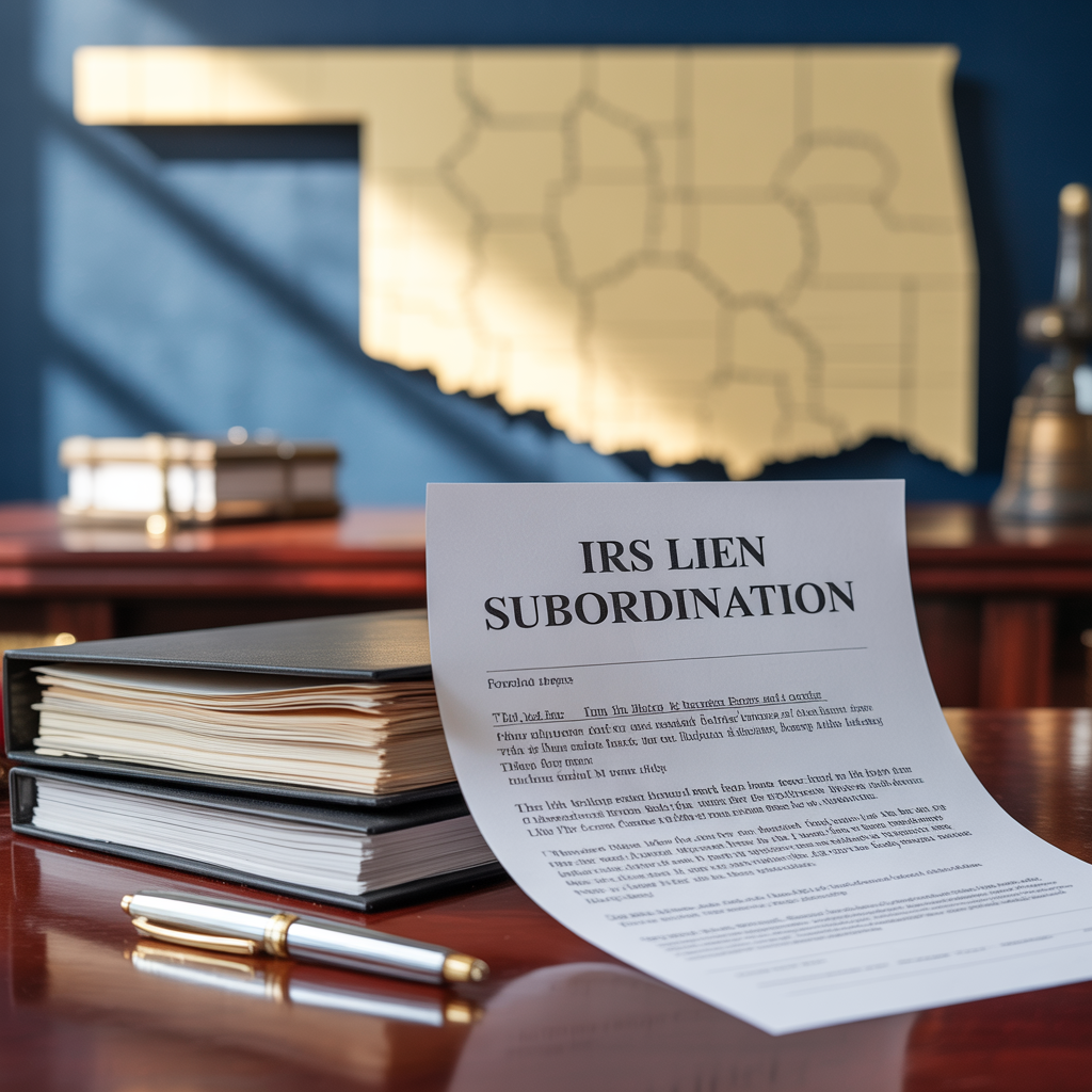 IRS Lien Subordination in Oklahoma | Can You Refinance with a Tax Lien?