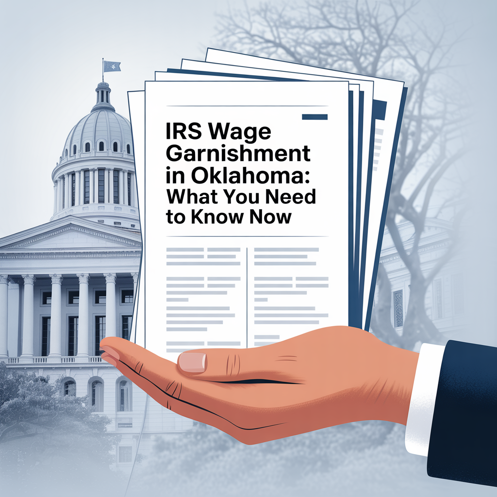 IRS Wage Garnishment Help in Oklahoma | Summit Tax Relief