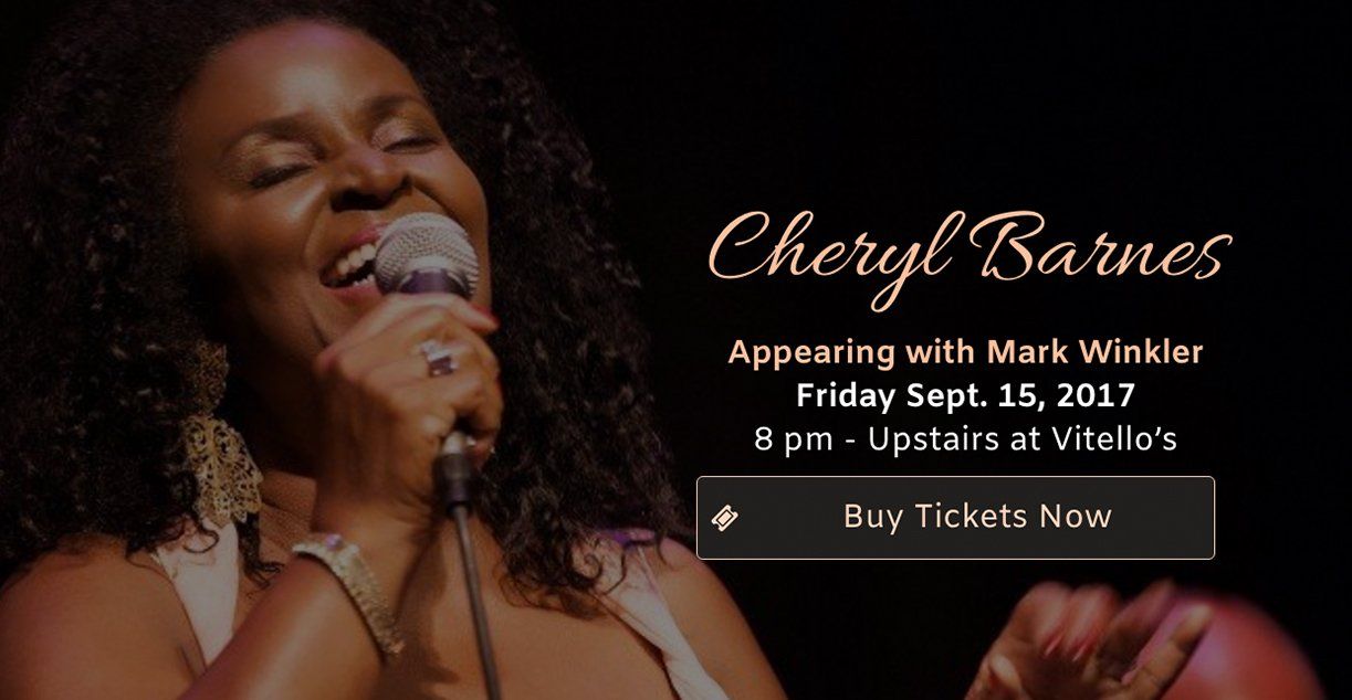 Cheryl Barnes | Jazz Singer Bio