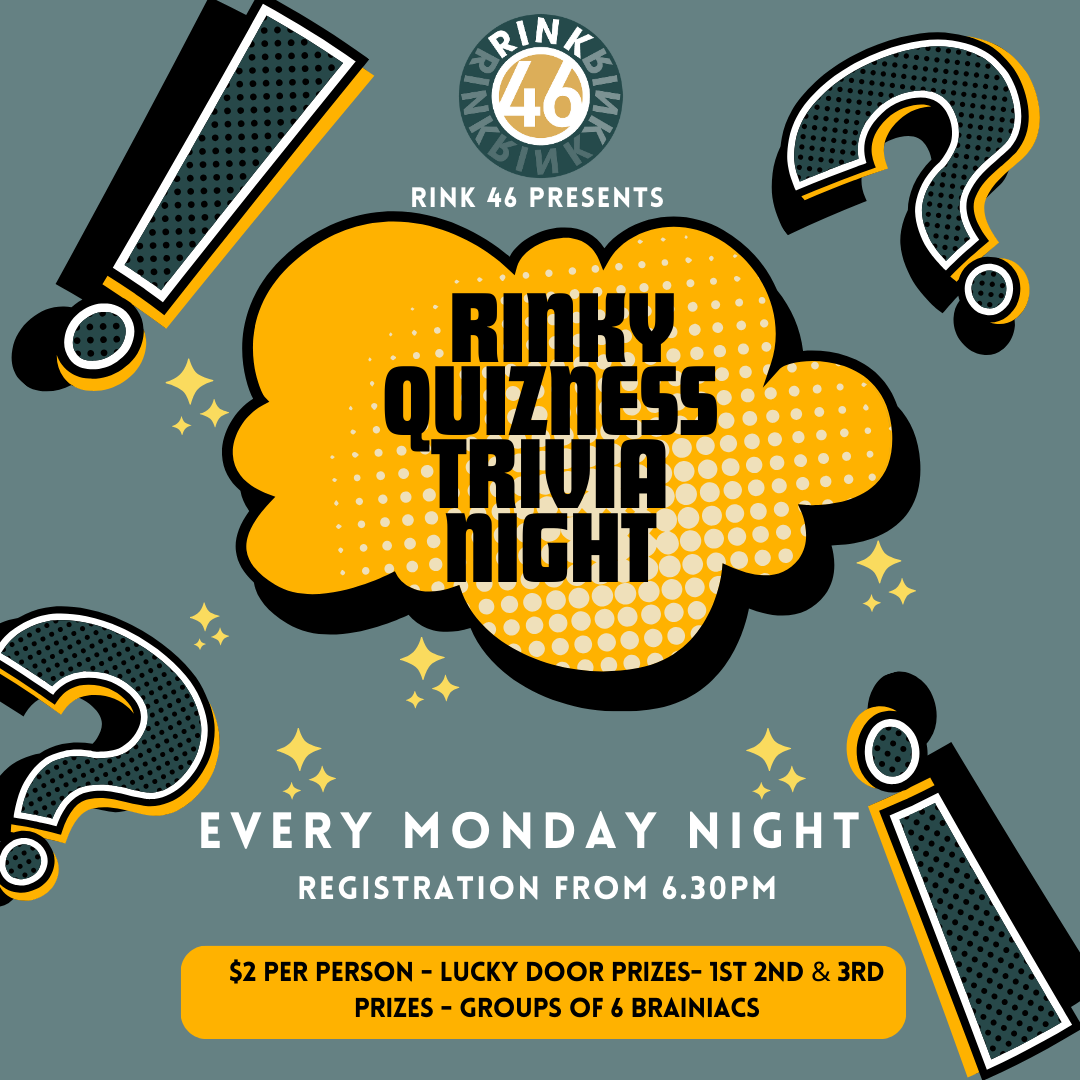 What's On? | Rink 46 ━ Beers, Bistro, Bowls & Big Screens