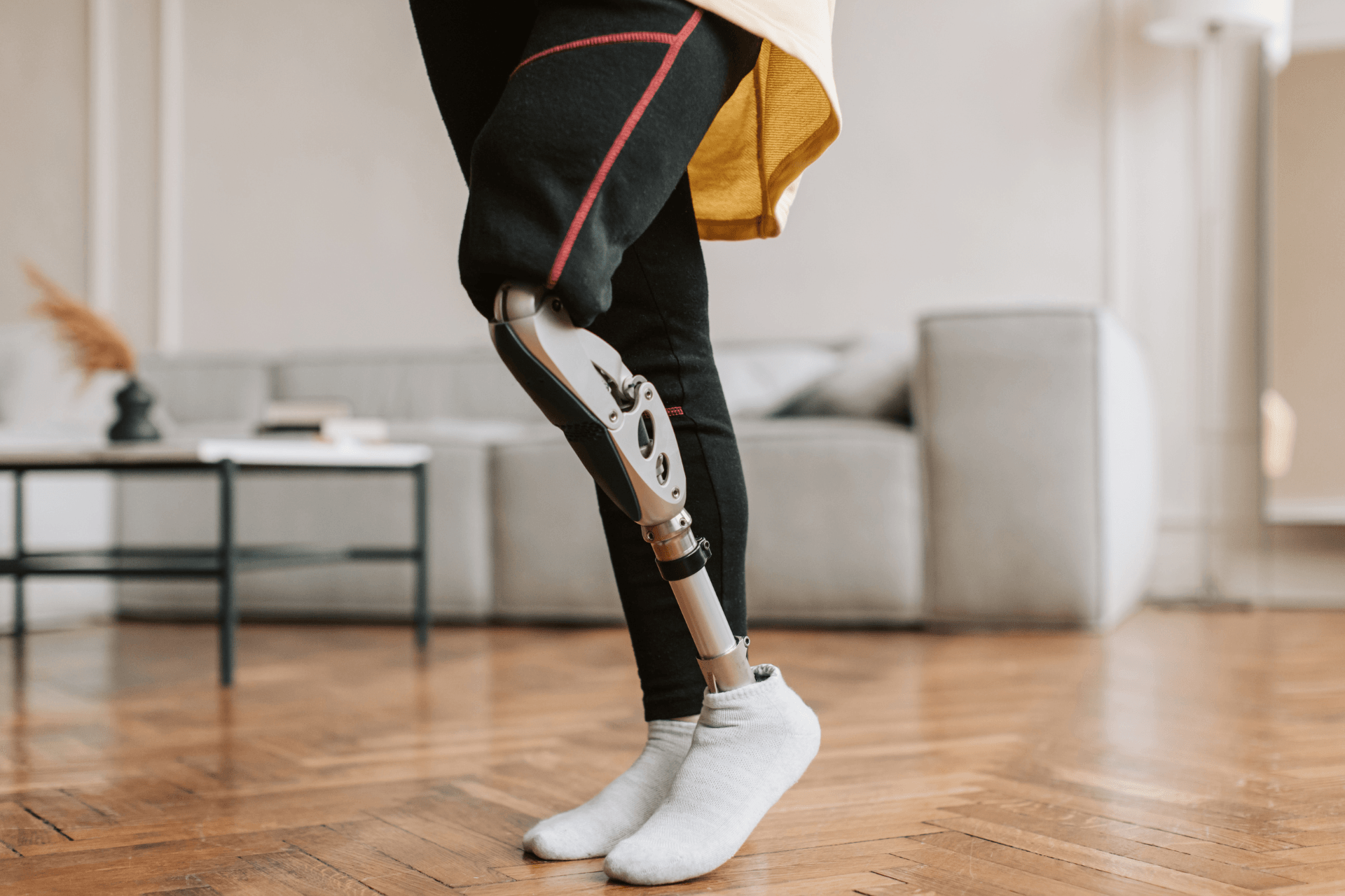 Como são escolhidos os componentes da prótese?