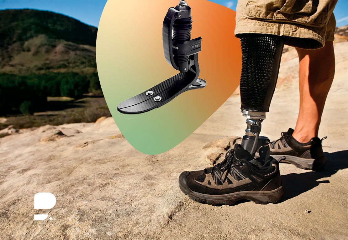 Re-Flex Shock: Inovação em Amortecimento para Próteses de Perna
