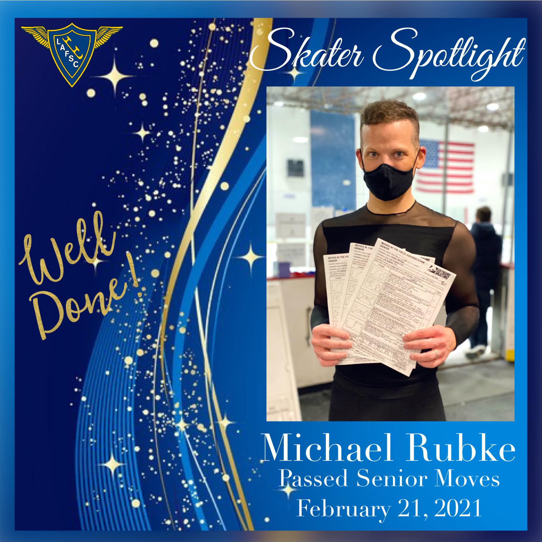 Congratulations to Michael Rubke for Passing His Senior Moves!